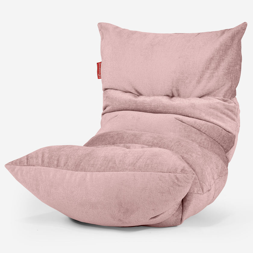 Lounge Pug Eva Lounge Sitzsack Chenille Pink Big Bertha Original