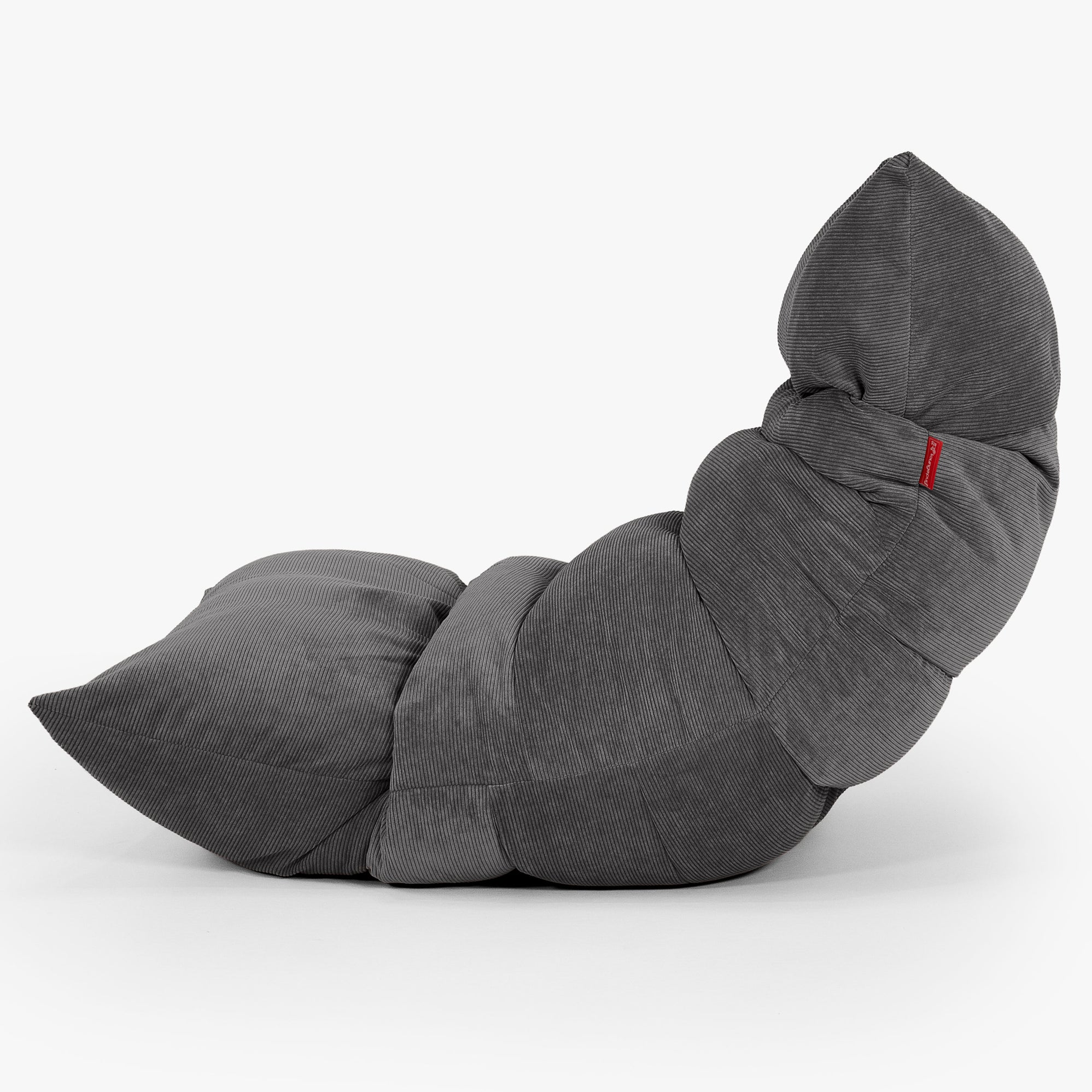 Lounge Pug Eva Lounge Sitzsack Feincord Anthrazit Gaming Sitzsack Big