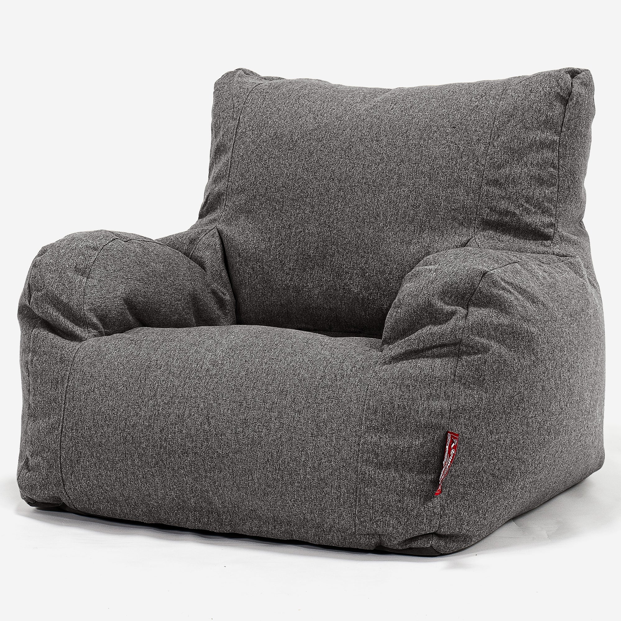 Lounge Pug Sitzsack Ohrensessel Cord Graphitgrau Big Bertha Original
