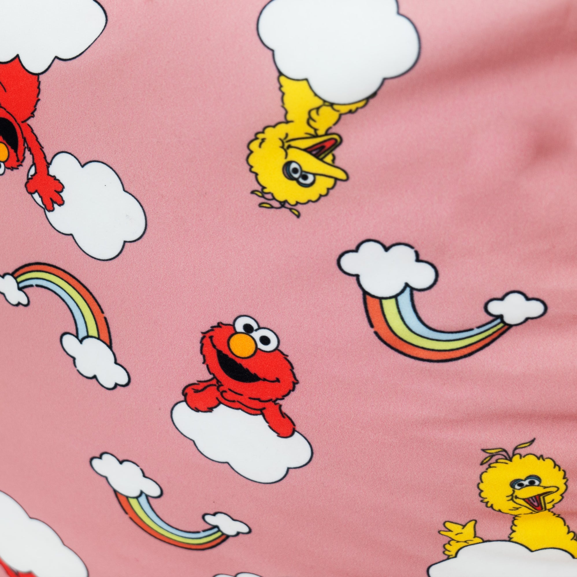 Sesame Street Elmo & Bibo Kindersofa, Sitzsack Sofa für Kinder, Rosa ...