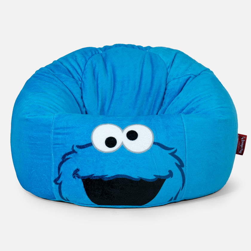 Sesame Street Krümelmonster Klassischer Sitzsack Sessel Blau Big